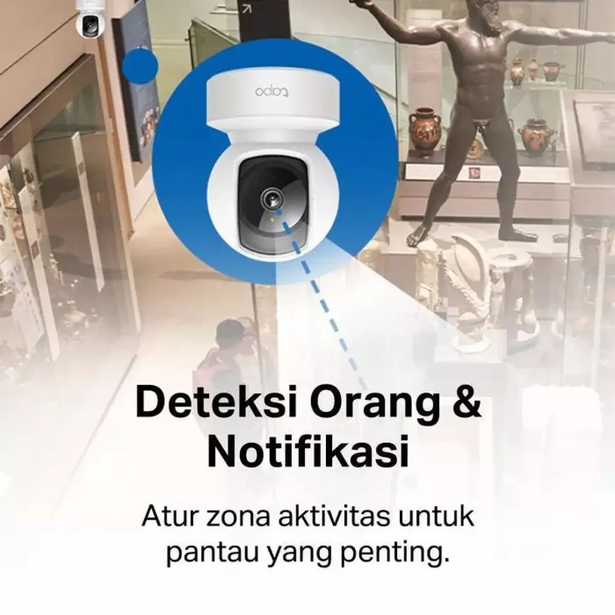 Jual Tp-link Tapo C202 Pan Tilt Cctv Wifi 1080p Ai Home Security Camera ...