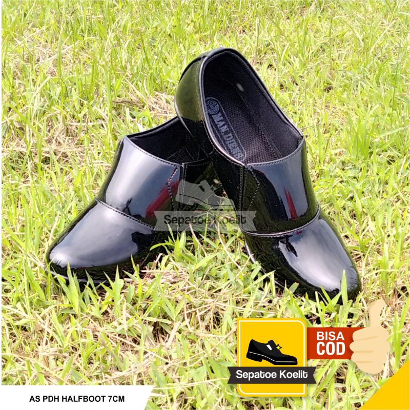 Jual Sepatu Dinas Psh Psk Pdh Bhayangkari Persit Pns Polwan 7cm Kilap ...
