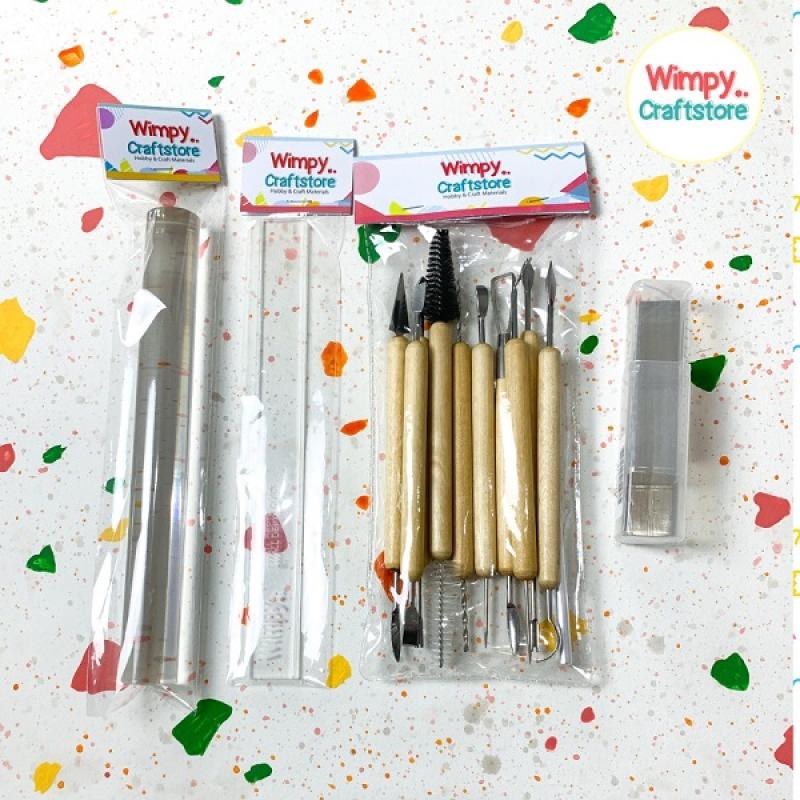 Jual Paket Alat Clay Professional Tools Polymer Clay Modeling Sculpting ...
