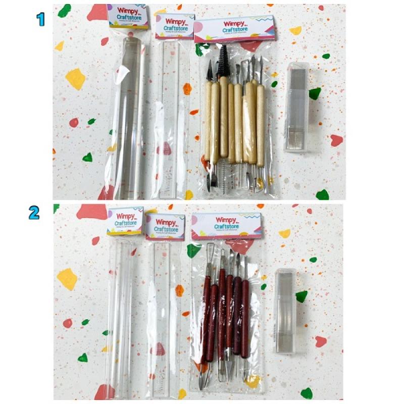 Jual Paket Alat Clay Professional Tools Polymer Clay Modeling Sculpting ...