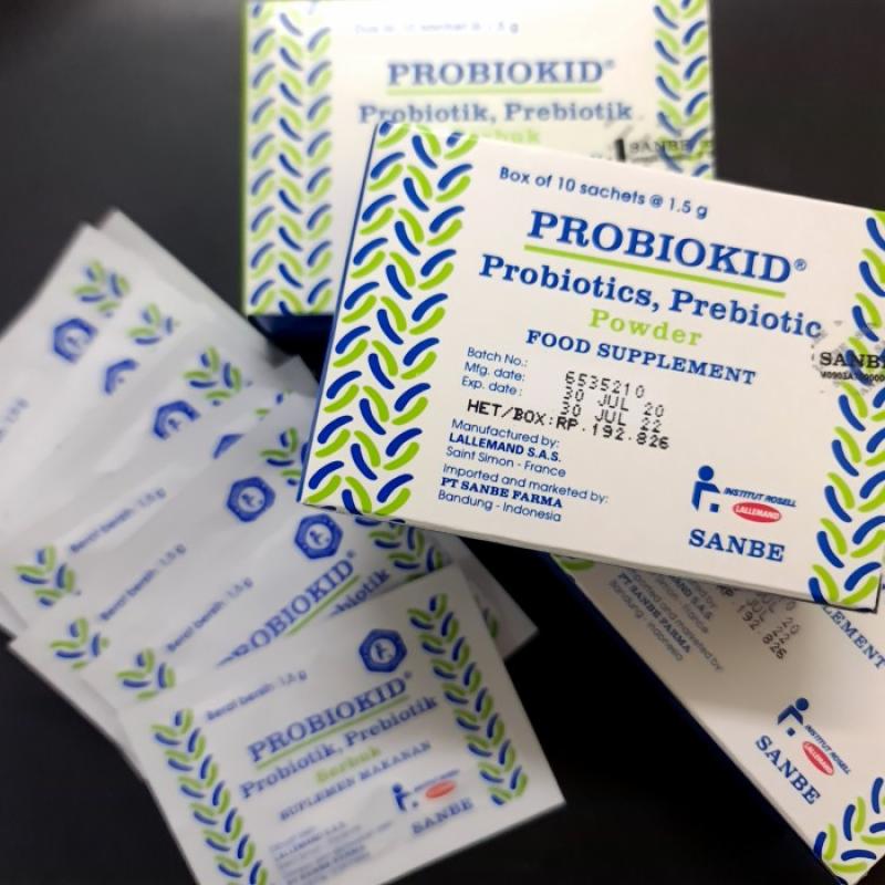 Jual Probiokid Sanbe ( Probiotik Prebiotik ) 1 Dus Isi 10 Sachet Di ...