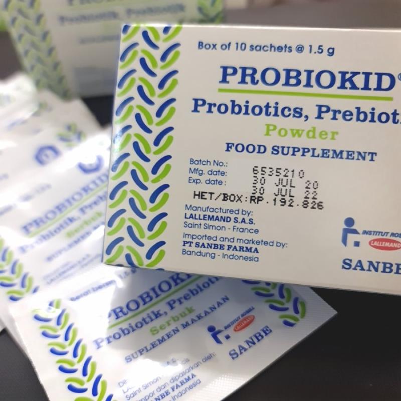 Jual Probiokid Sanbe ( Probiotik Prebiotik ) 1 Dus Isi 10 Sachet Di ...