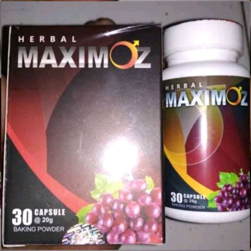 Jual MAXIMOZ HERBAL ORIGINAL OBAT VITALITAS PRIA PIL STAMINA SUPLEMEN ...