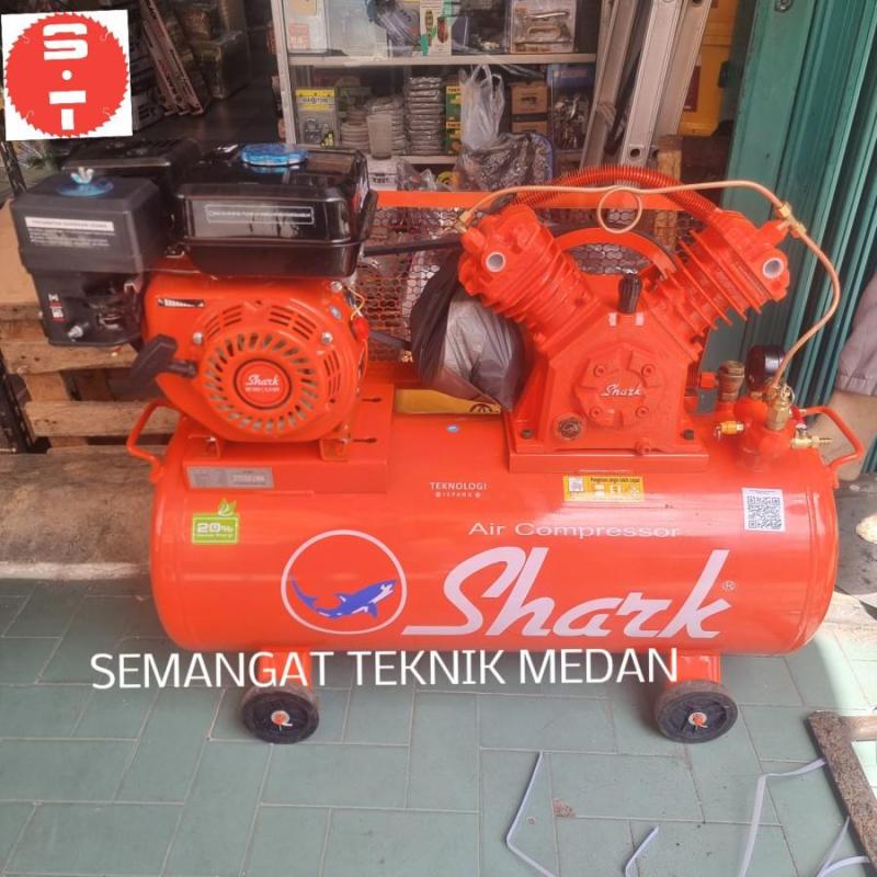 Jual Compressor Kompressor Kompresor Udara Angin 1hp Shark 5,5hp SE ...