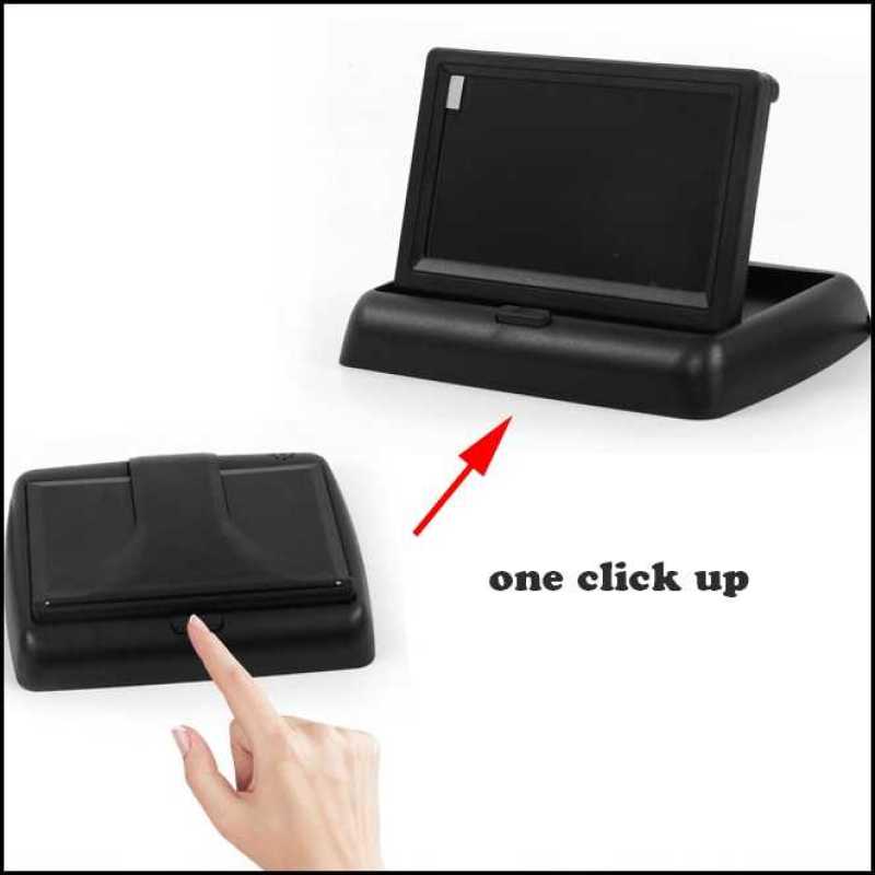 Jual Glo - Autonet Monitor Parkir Mobil Foldable Rear View Tft Lcd 4.3 ...