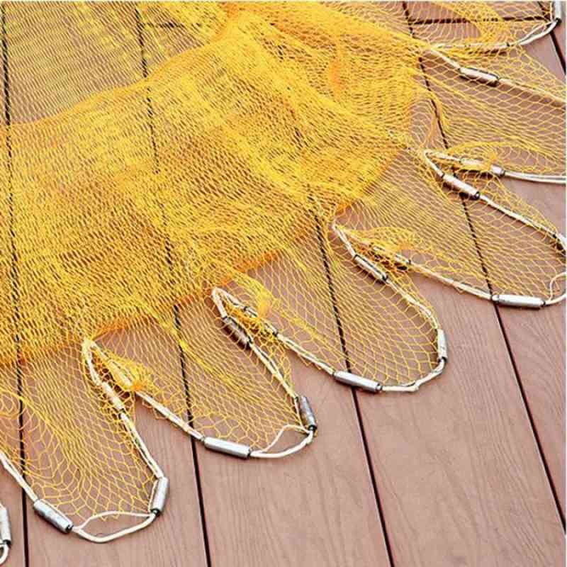 Jual Fishing Net Jala Ikan Jaring Lempar Tanpa Ring Nelayan Di Seller ...