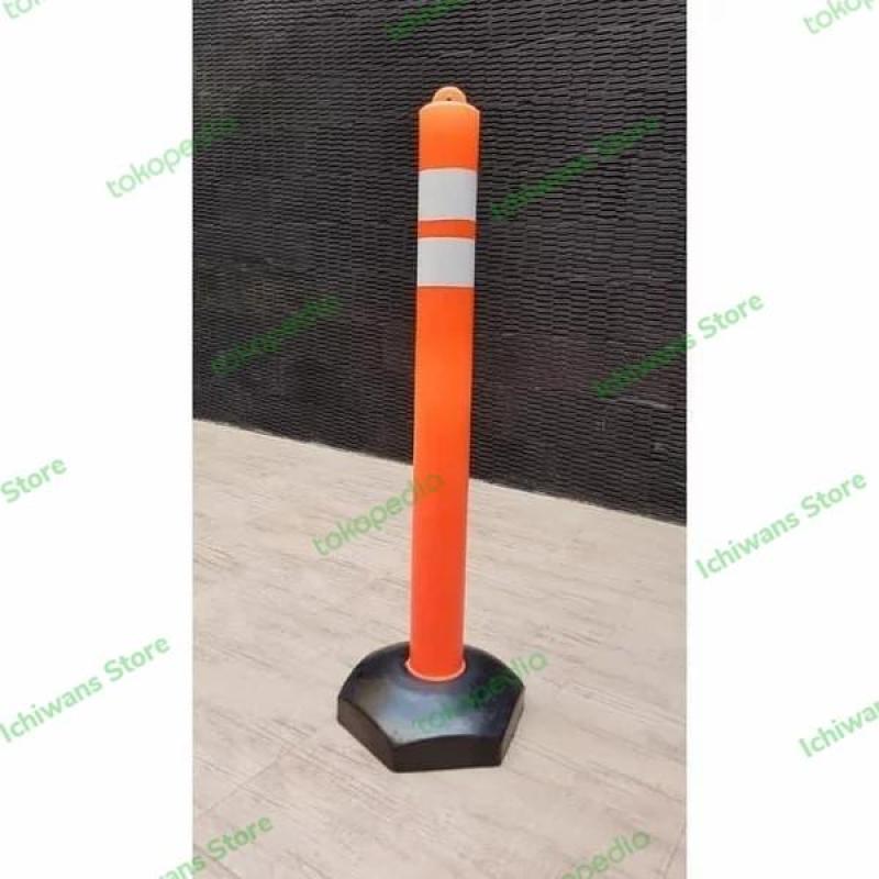 Jual Stick Cone-safety Cone-traffic Cone Cool Monkey 110cm Plastik Pvc ...