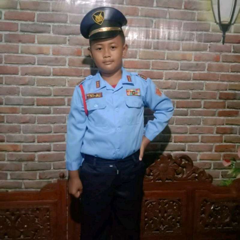 Promo Asa Ayoso Baju Seragam Profesi TNI AU PDH Anak Langsung Dari Produsen lengkap atribut ...