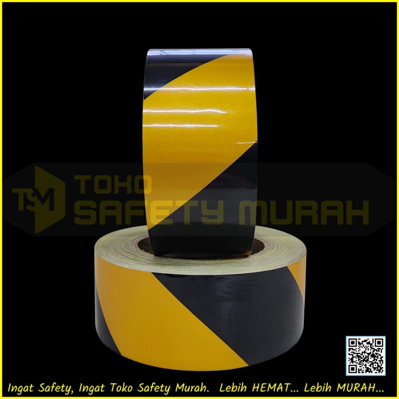 Jual Roll Scotlite Reflective Sticker Mobil Box Truk Muatan / Skotlet ...