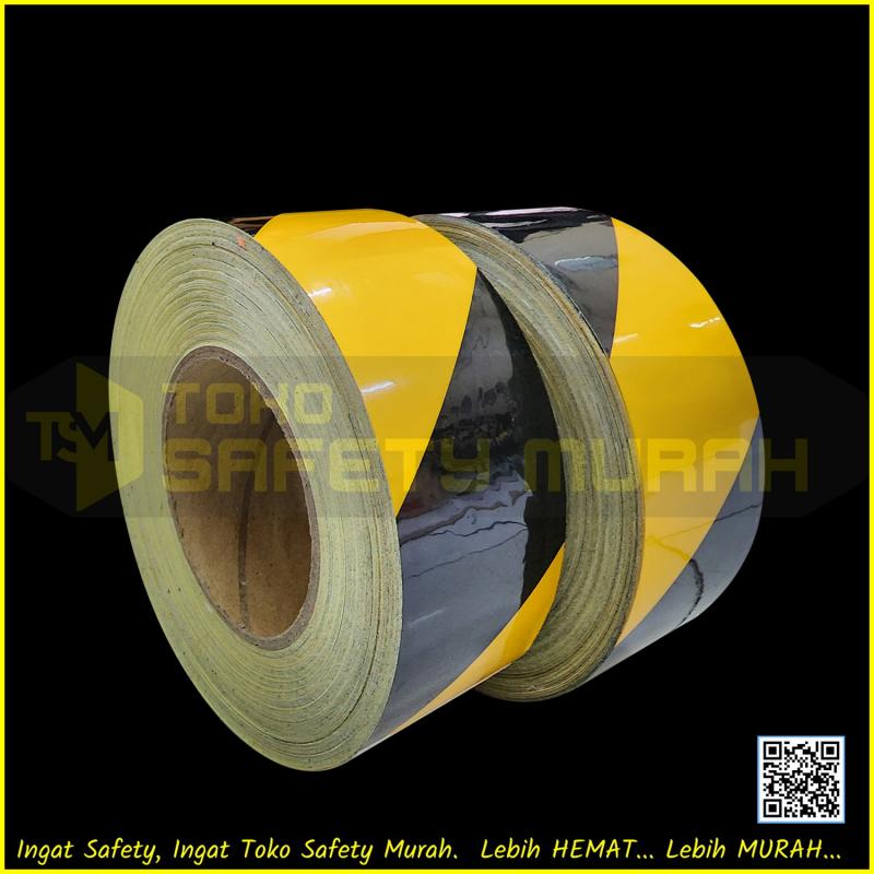Jual Roll Scotlite Reflective Sticker Mobil Box Truk Muatan / Skotlet ...
