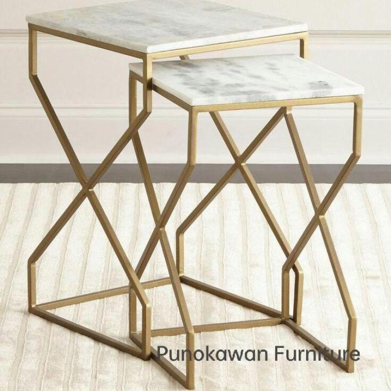 Jual Set Meja Nesting Marmer Tamu Di Seller Punokawan Furniture ...