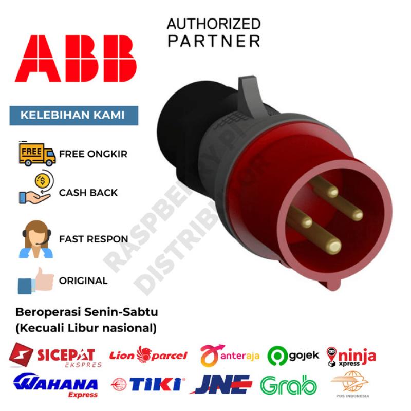 Promo Abb Industrial Plug / Steker 5 Pin / 5 Kaki 16 Ampere Not Legrand ...