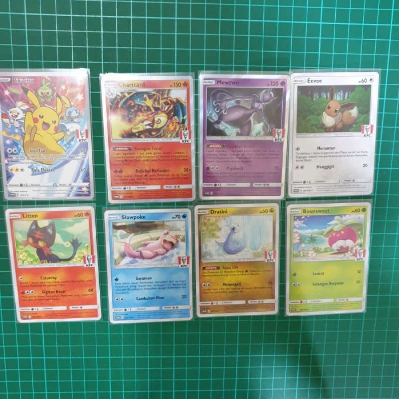Promo Pokemon TCG Indonesia - Pokemon KFC Promo Set 8 Kartu Diskon 23% ...