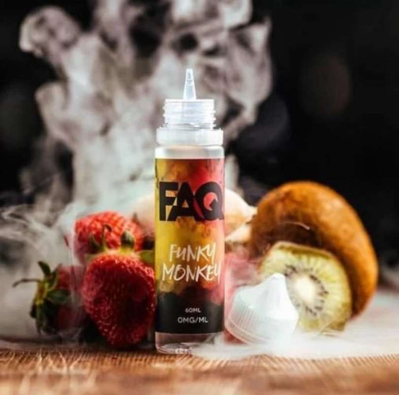 Promo Liquid Faq Funky Monkey Ejm Premium Banana Strawberry Kiwi Diskon 4% Di Seller Indonesia ...