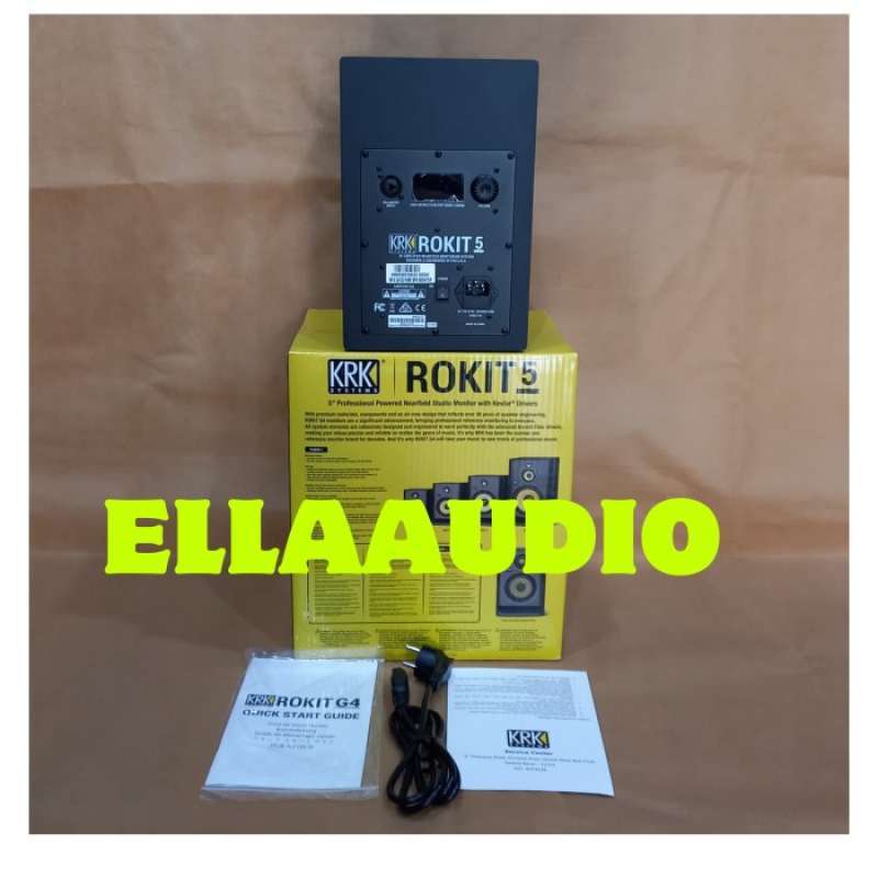 Jual Krk Rokit 5 G4 Monitor Studio 2-way Speaker Record Di Seller Gamma ...