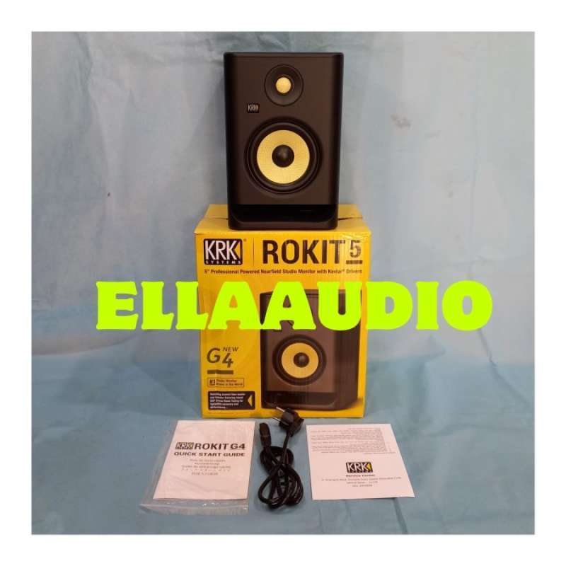 Jual Krk Rokit 5 G4 Monitor Studio 2-way Speaker Record Di Seller Gamma ...