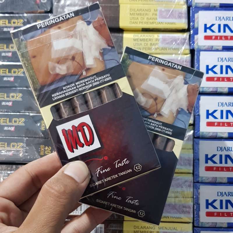 Jual Rokok Md Fine Taste - [ 12 Batang Kretek Cerutu ] Di Seller ...