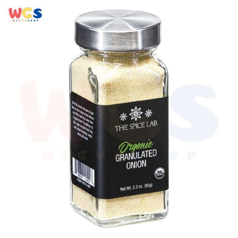 Jual The Spice Lab Organic Granulated Onion Usda Organic 2.3oz 65g Di ...