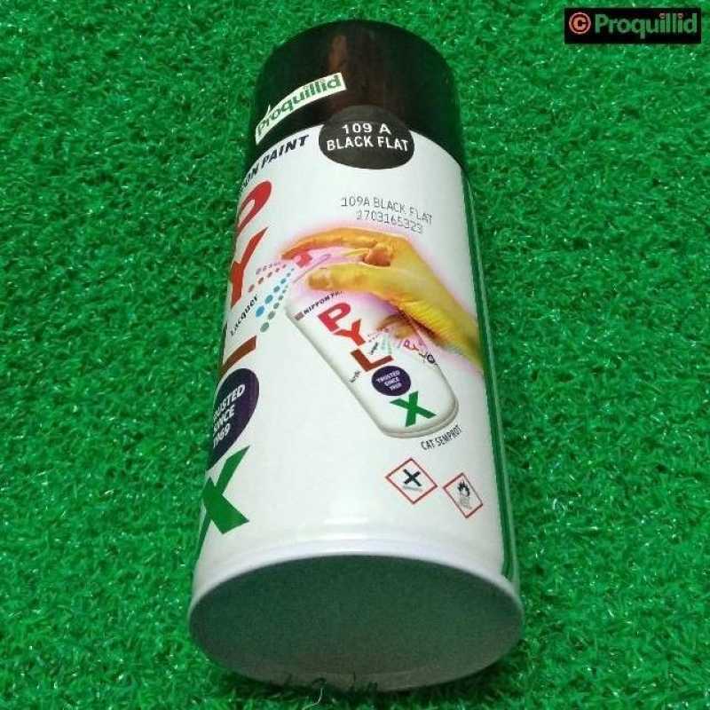 Jual Cat Semprot Pylox Pilox 109a Black Flat Hitam Doff 300 Cc Nippon ...