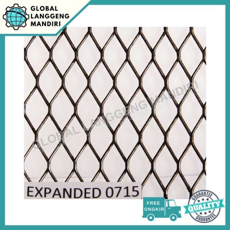 Jual Expanded Metal Berbagai Macam Ukuran / Expanda Besi 1.2mx2.4meter Baja - 0715 Di Seller ...