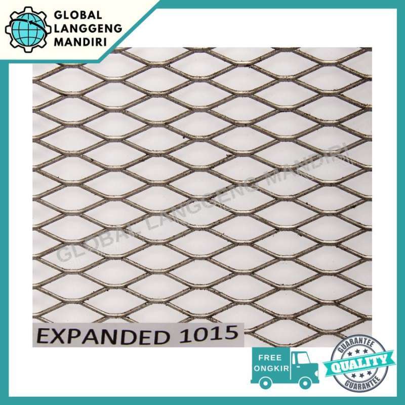 Jual Expanded Metal Berbagai Macam Ukuran / Expanda Besi 1.2mx2.4meter Baja - 0715 Di Seller ...