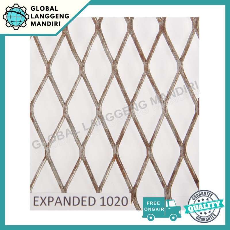 Jual Expanded Metal Berbagai Macam Ukuran / Expanda Besi 1.2mx2.4meter ...