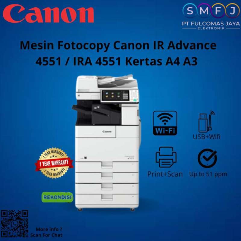 Jual Mesin Fotocopy Canon Rekondisi Original Harga Termurah April 2024 ...
