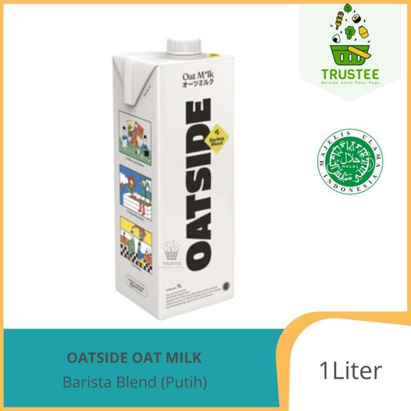 Promo OATSIDE Susu Oat Milk 1L Barista Blend Edition - Minuman Plant ...