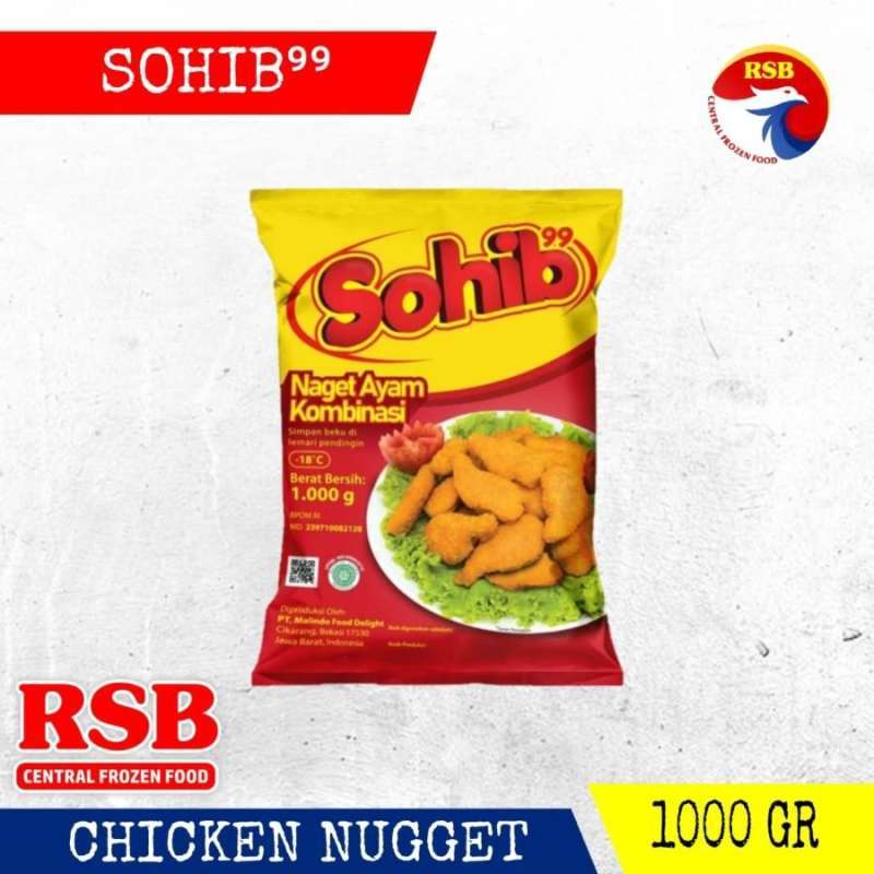 Promo Sohib Chicken Nugget 1kg Diskon 1% Di Seller Rsb Frozen Food ...
