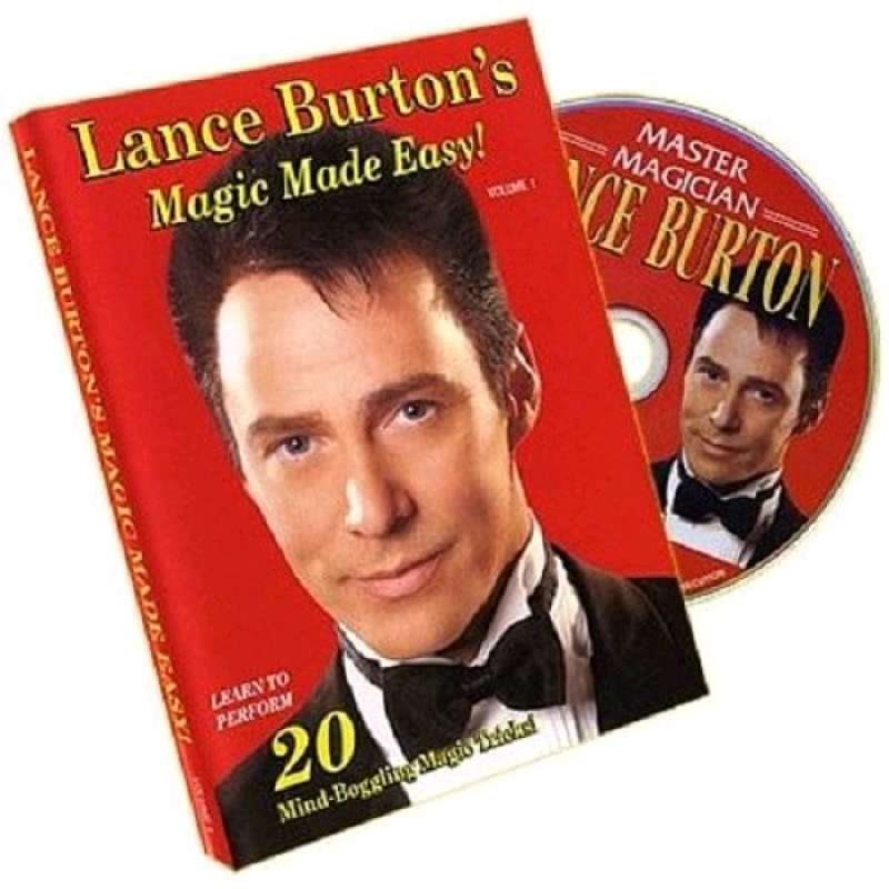 Jual DISTRIBUTOR SULAP - LANCE BURTONS MAGIC MADE EASY! VOLUME 1 di ...