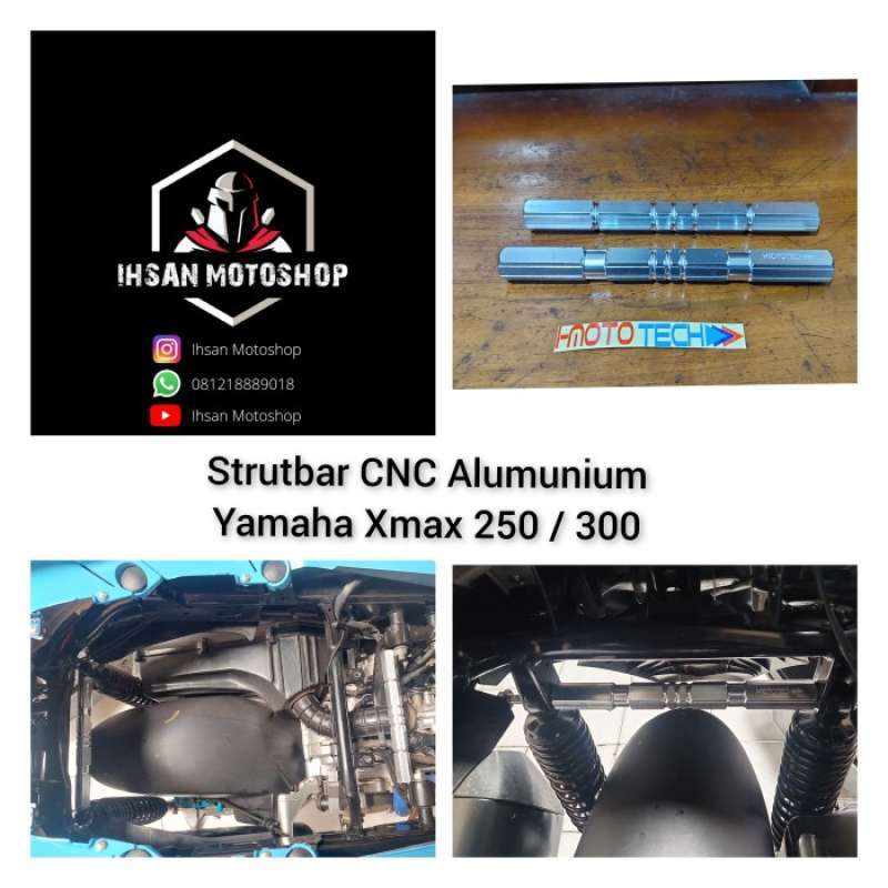 Promo Strutbar Alumunium Cnc Yamaha Xmax Shockbreaker Belakang Diskon ...