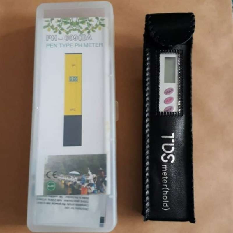 Promo Paket Alat Ukur Air Ph Meter Dan Tds Ec Digital Hidroponik ...