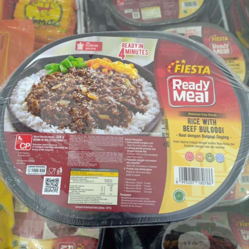 Jual Fiesta Ready Meal Rice With Beef Bulgogi Di Seller Utama Frozen ...