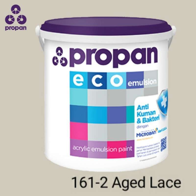 Promo Cat Interior Propan Eco Safe (161-2 Aged Lace) 5 Kg Diskon 23% Di ...