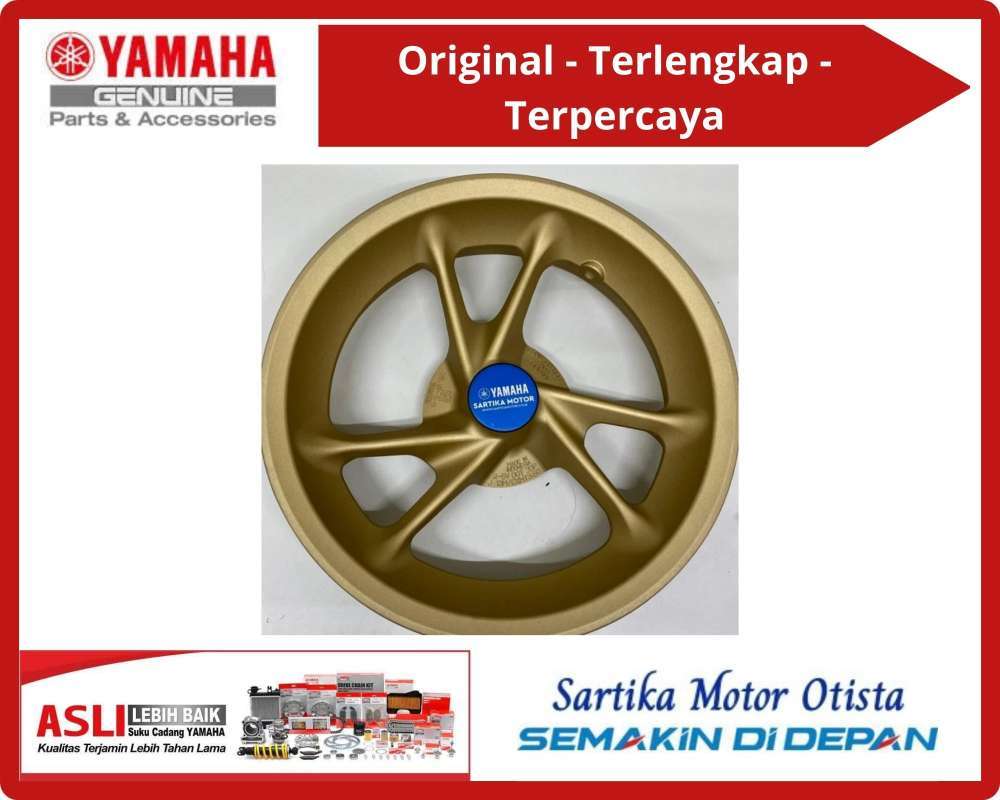 Jual Original Cast Wheel, Rear Belakang / Velg Belakang Yamaha Nmax di ...