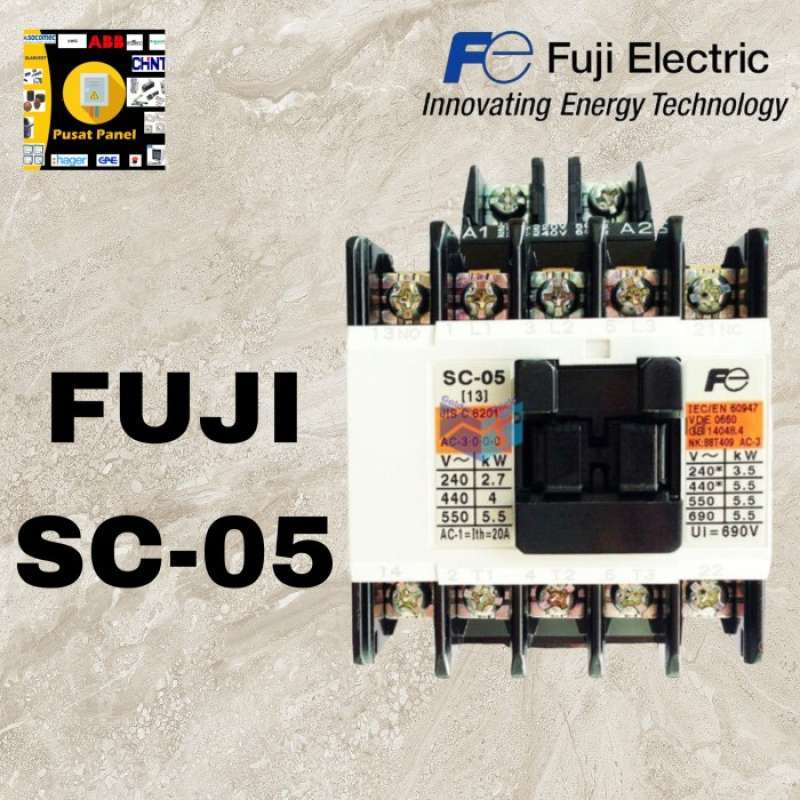 Promo Jual Kontaktor Fuji Electric SC-05 / SC 05 220VAC Fuji Electric Diskon 23% di Seller ...