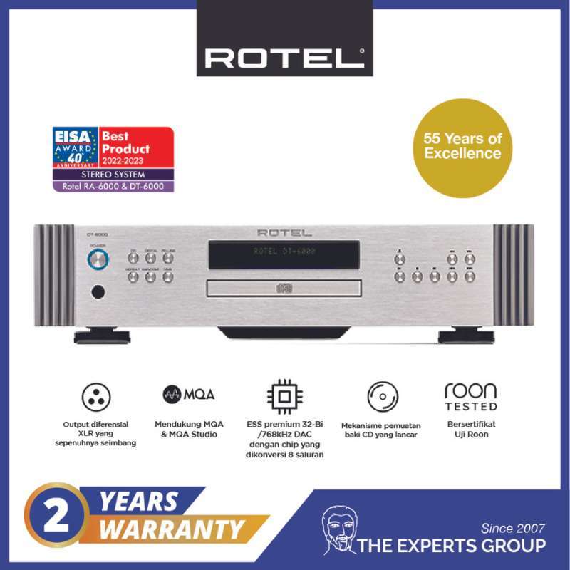 Jual Rotel DT6000 / DT 6000 / DT-6000 / DAC Transport / Diamond series ...