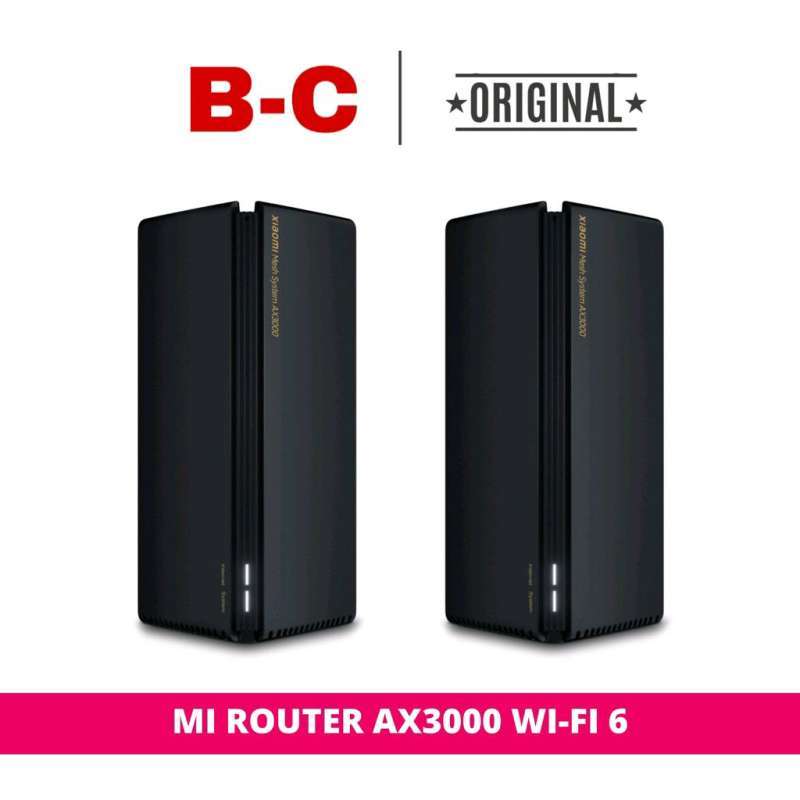 Jual Router Xiaomi AX3000 Mesh System Wi-Fi 6 di Seller Bintang ...