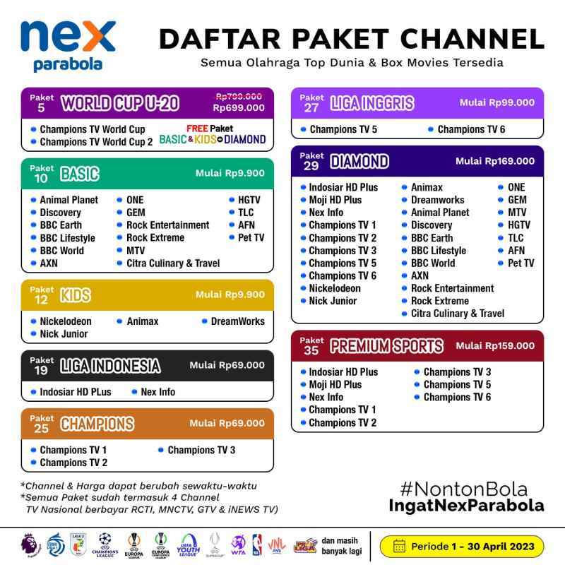 Jual Paket Promo Diamond Nex Parabola Active 1 Bulan (khusus Pengguna Baru Yang Belum Pernah Isi ...