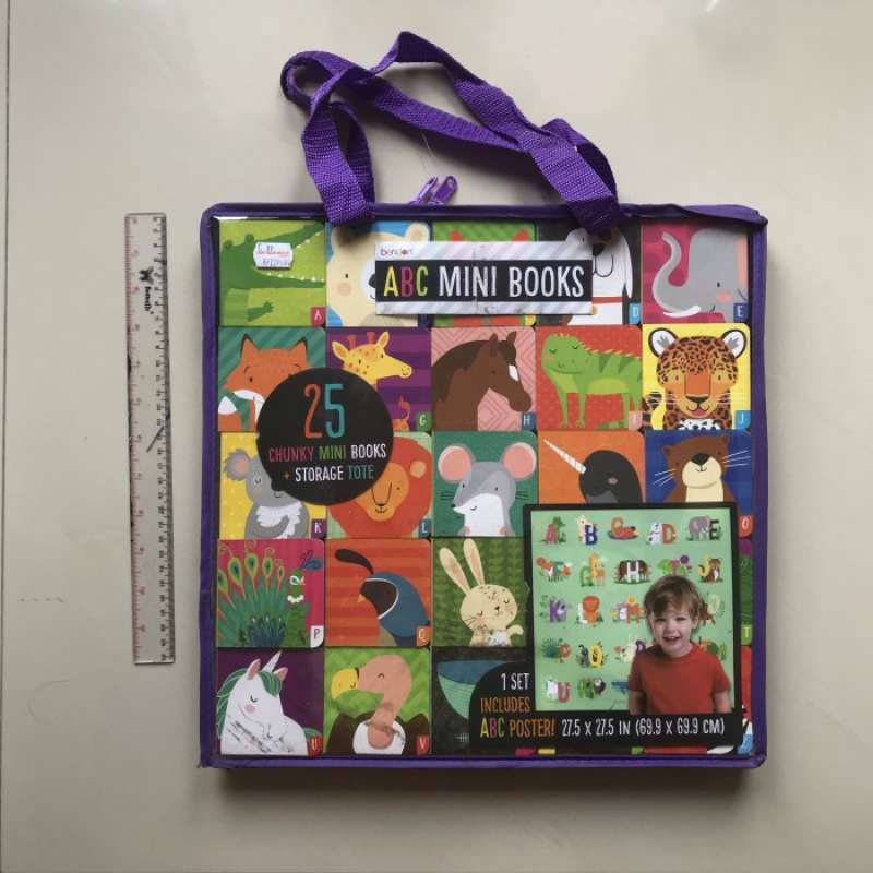 Jual Learning ABC mini boardbook belajar alphabet huruf abc di Seller ...