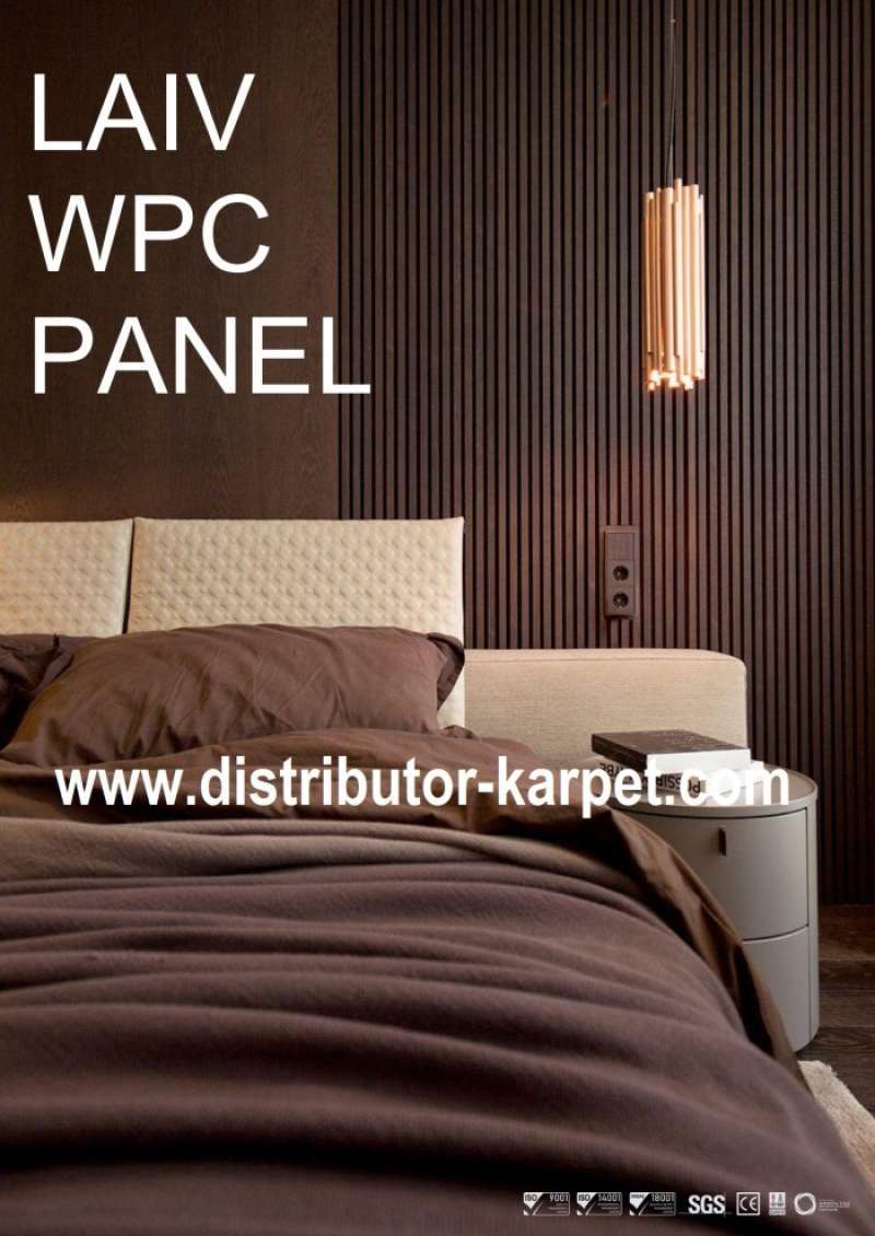 Jual Wall Panel Wpc Laiv Kisi Kisi Kayu 4 Strip Anti Air Panjang 2.95m ...