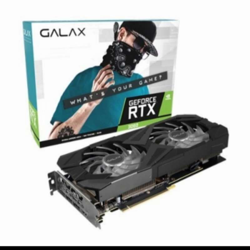 Promo Vga Nvidia GALAX RTX 3060 12GB DDR6 (1-CLICK OC) DUAL FAN Diskon ...