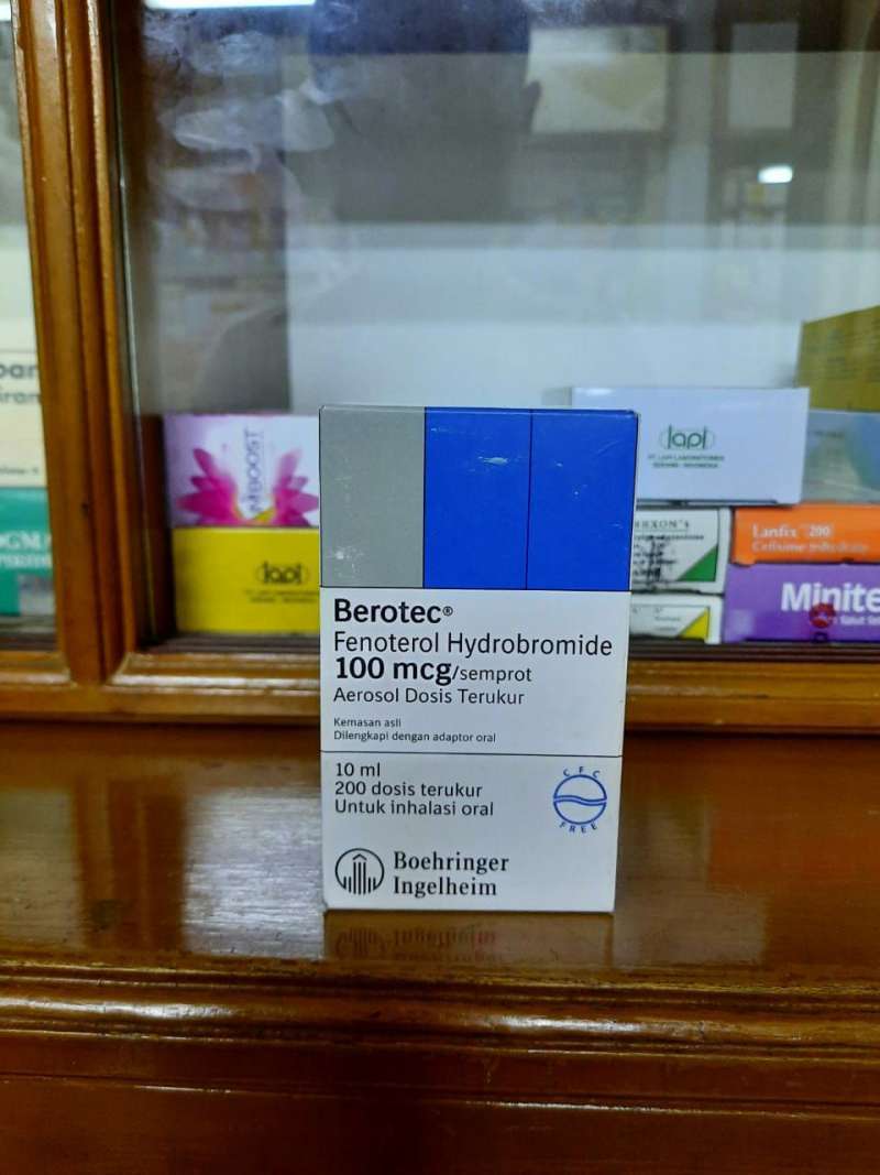 Jual Berotec Inhaler(resep Dokternya Foto Aja Kertas Coretan Biasa) Di ...