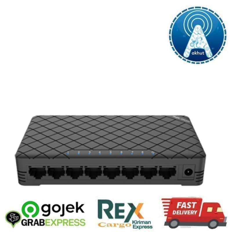 Promo Ruijie Rg Es08 8 Port 100 Mbps Plastic Case Unmanaged Switch
