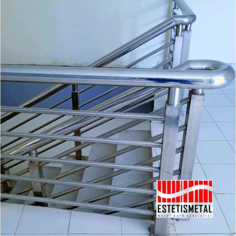 Jual Railling Tangga Stainless Stell Tiang Hollow Di Seller ...