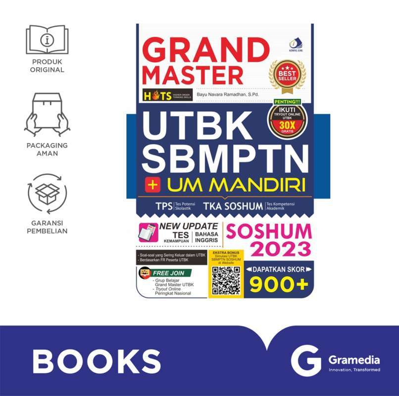 Cocok untuk Latihan, Ini 15 Rekomendasi Buku UTBK Terbaik yang Wajib ...