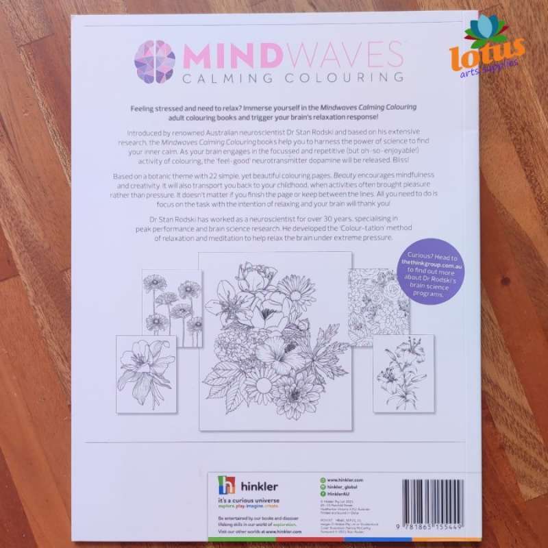 Jual Mindwaves Calming Colouring Book - Buku Mewarnai Dewasa Di Seller ...