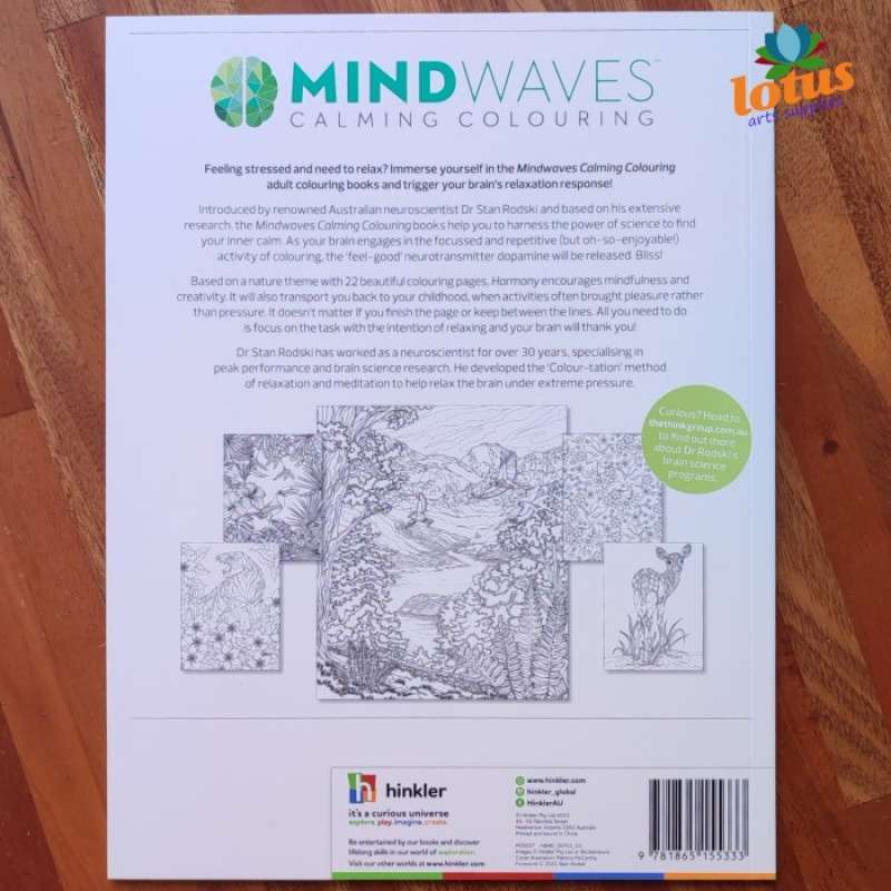 Jual Mindwaves Calming Colouring Book - Buku Mewarnai Dewasa Di Seller ...
