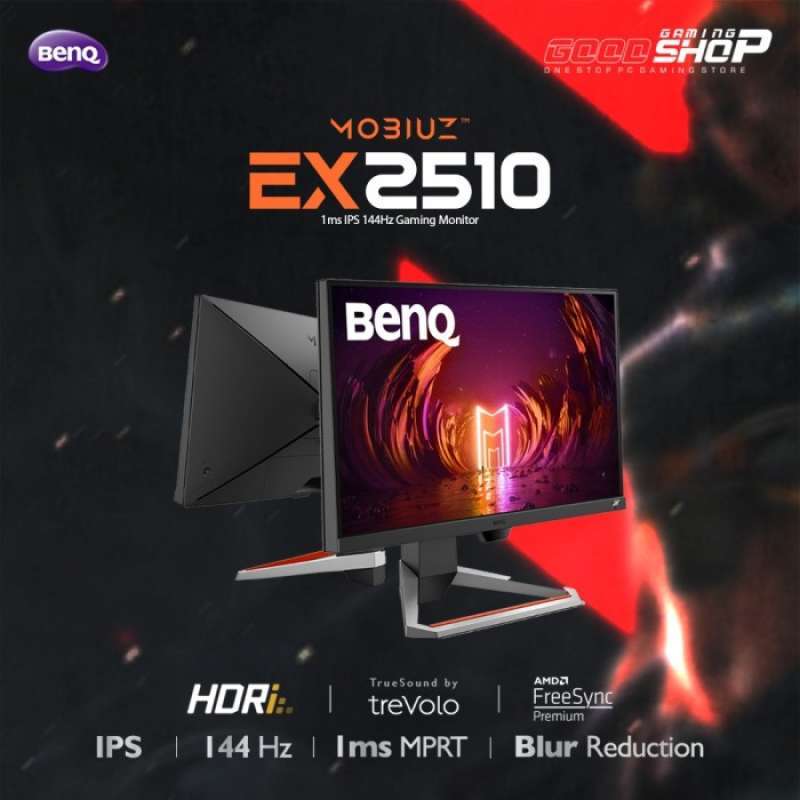 Promo Monitor 144hz Benq Mobiuz Ex2510 24.5 Inch 1ms Ips Hdr Gaming Monitor Diskon 23% Di Seller ...