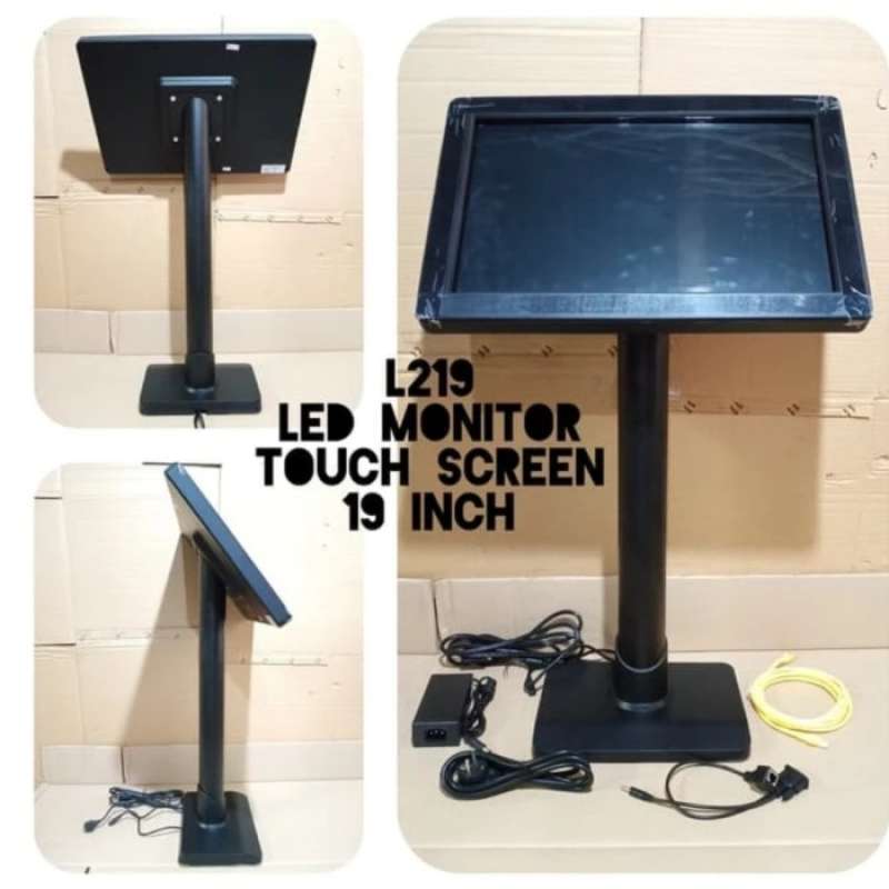 Jual Monitor Touchscreen Komputer 19 Inch Layar Sentuh Led Tv Touch ...